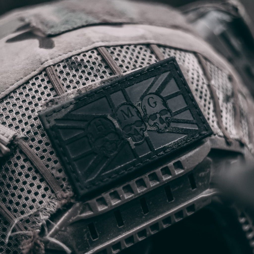 HMG Blooded Patch | Premium Leather Patch | HMG Clothing